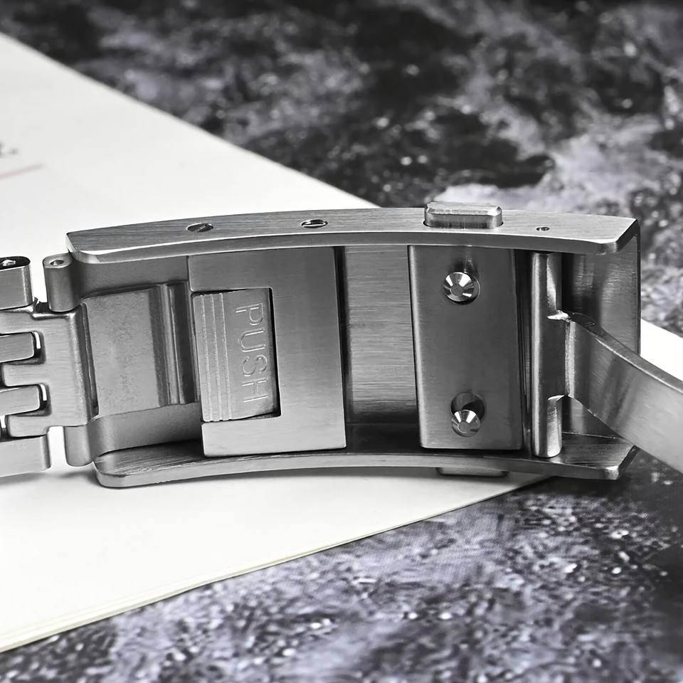 SAN MARTIN SN0116-G V6 GMT Automatic Date Dis Stainless Steel 39.5mm ...