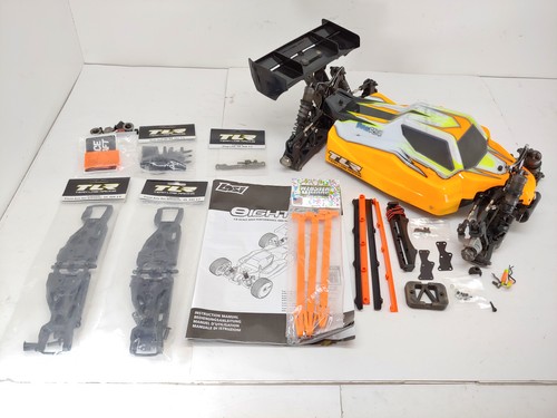 TLR Team Losi Racing 8ight-XE 8XE 1/8 Buggy Roller Slider Chassis w ...