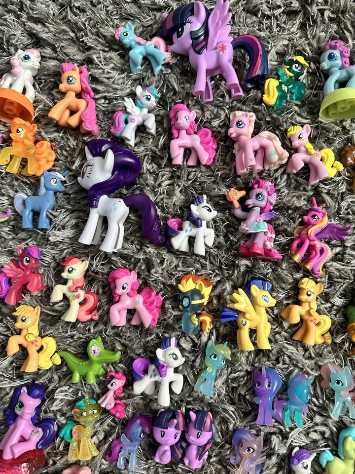 Huge My Little Pony Mini Figures Collection Lot Hasbro 155 Blind Bag ...