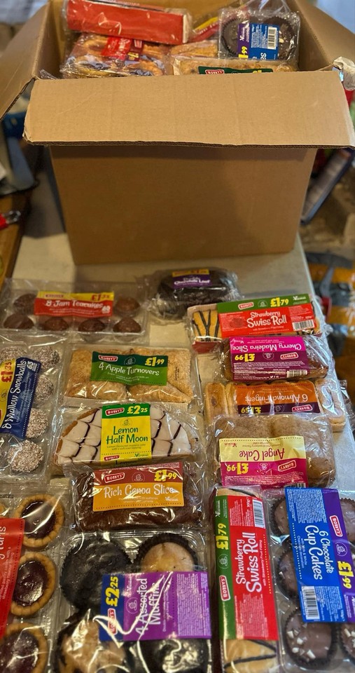 Job-lot Bundle of Random selection of 10 packs of Cakes , BBE Dated ...