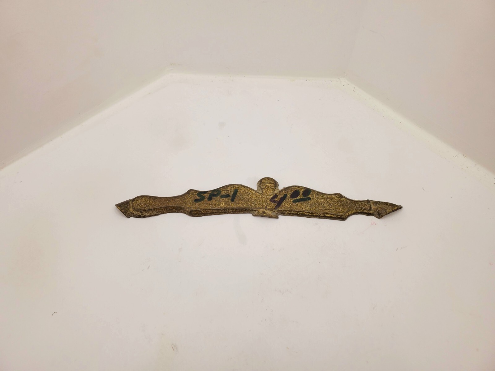 Brass Lock Sideplate 6x7/8" Flintlock Longrifle Muzzleloader Percussion ...