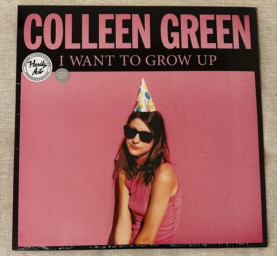Colleen Green I Want To Grow Up Limited Edition Clear w/ Blue Pink ...