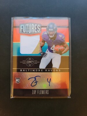 2023 Panini Legacy Zay Flowers Multi-Color Patch RPA /100 | eBay