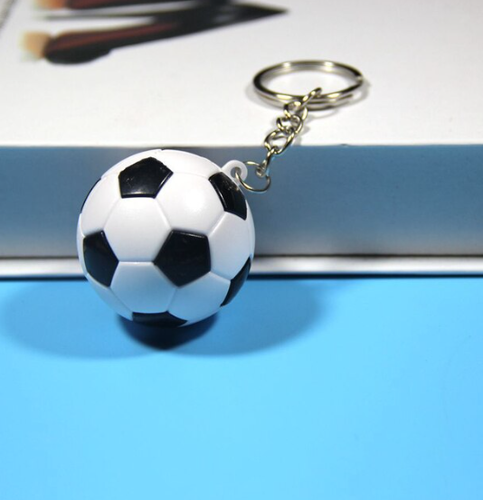 15pcs SOCCER KEYRINGS Football Souvenir Keychain For Party Bag Fillers ...