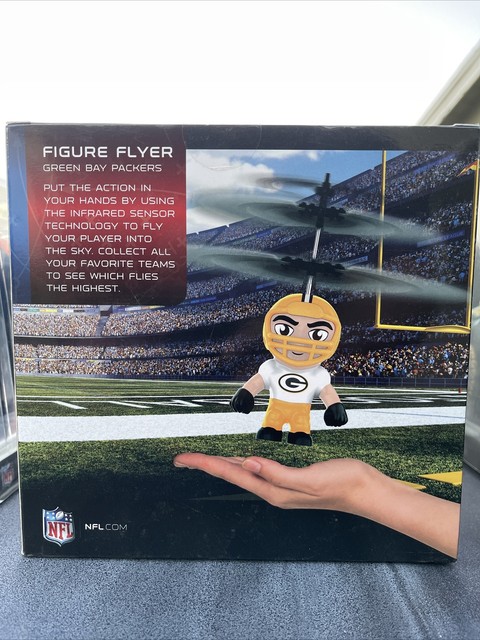 Green Bay Packers Collectible Player NFL Figure Flyer Toy by Quadrone ...