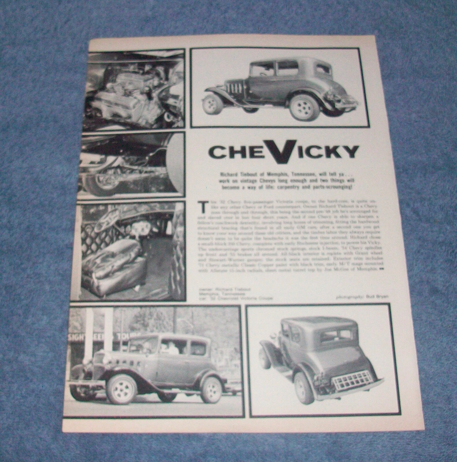 1932 Chevy Victoria Vintage Street Rod Article "CheVicky" | eBay
