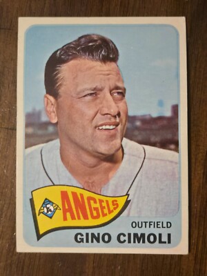 1965 Gino Cimoli #569 Angels SP High Number EX-NM | eBay