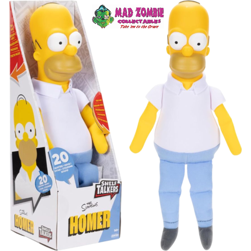 The Simpsons 12" Shelf Talkers - Homer Simpsons Talking Doll | eBay