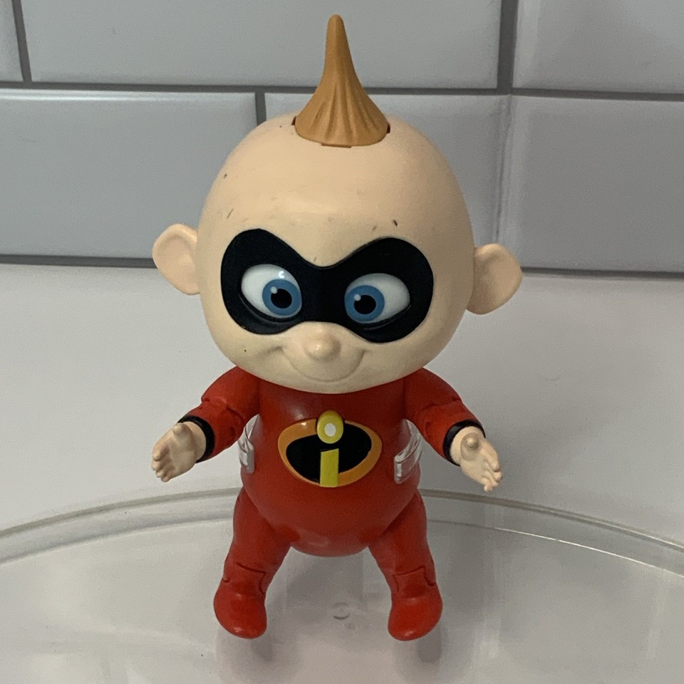 Disney Pixar Incredibles 2 Jack Jack Talking 6” Action Figure Think Way ...