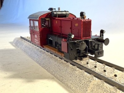 Märklin 3680 Diesellok BR 323 der DB Köf II rot Betr.Nr. 323 530-6 ...