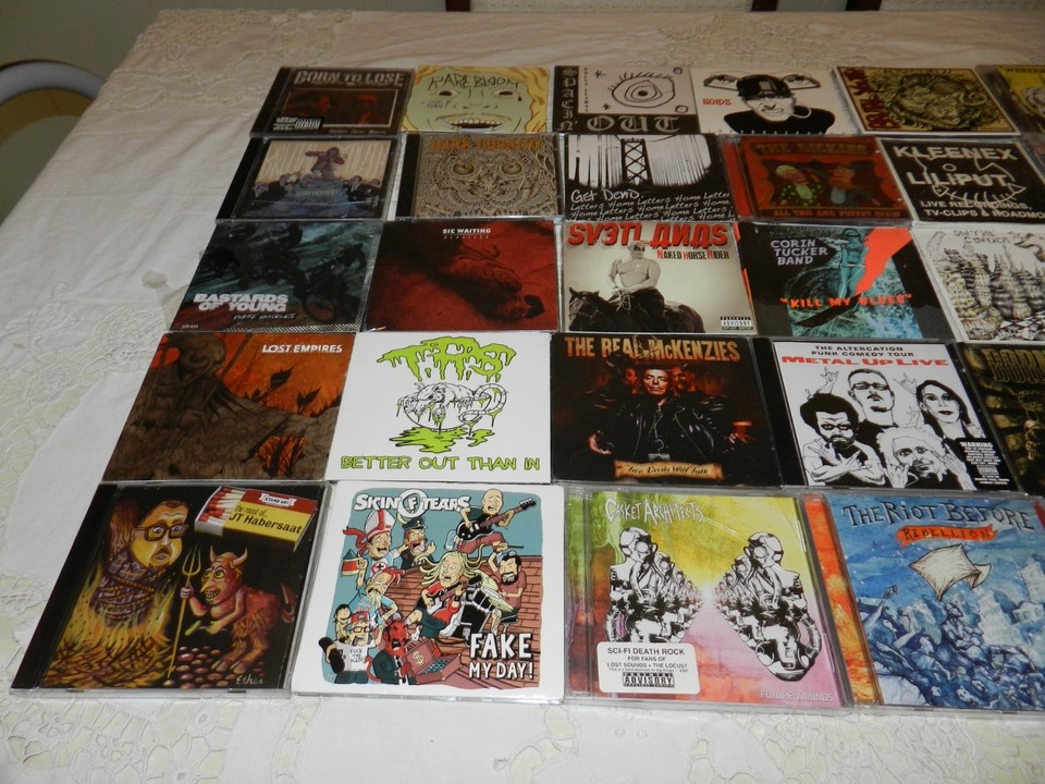 Punk & Rock CD Lot from Some Obscure Rare Groups | eBay