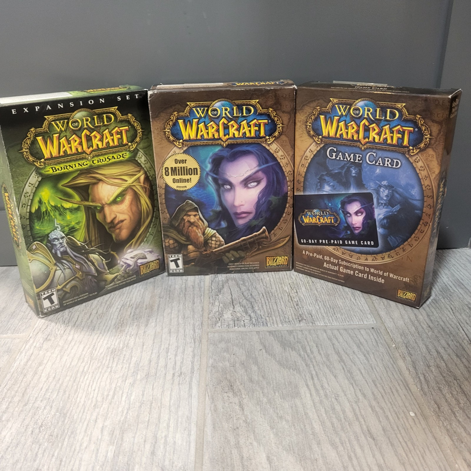 World of Warcraft PC Game Bundle . 2 Games One 60 Day Game Card