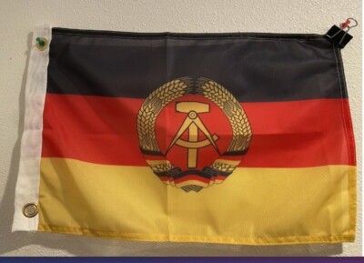 12" x 18" East Germany Flag German Democratic DDR Bx 2 | eBay