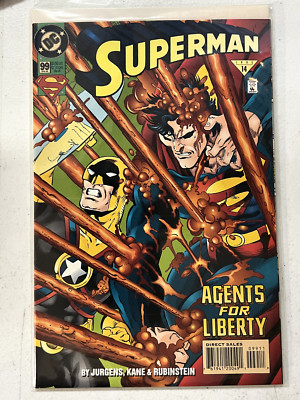 Superman #99 Agents for Liberty 1995 DC Comics | Combined Shipping B&B ...