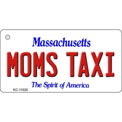 Moms Taxi Massachusetts State License Plate Tag Key Chain KC-11020 | eBay