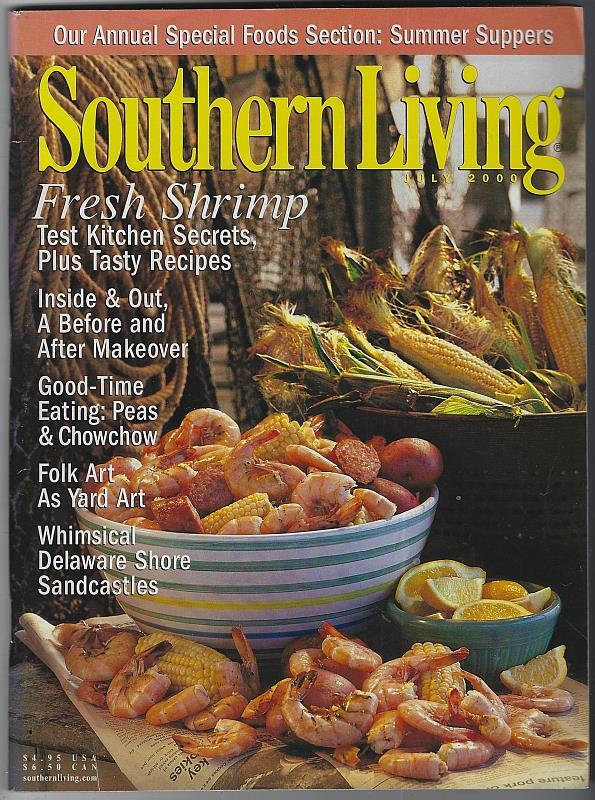 Southern Living Magazines 2000 Feb May July Aug Sept Oct Recipes Travel ...
