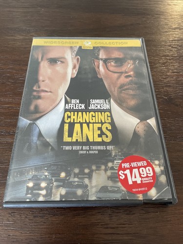 Changing Lanes Widescreen Collection DVD Ben Affleck Samuel L Jackson ...