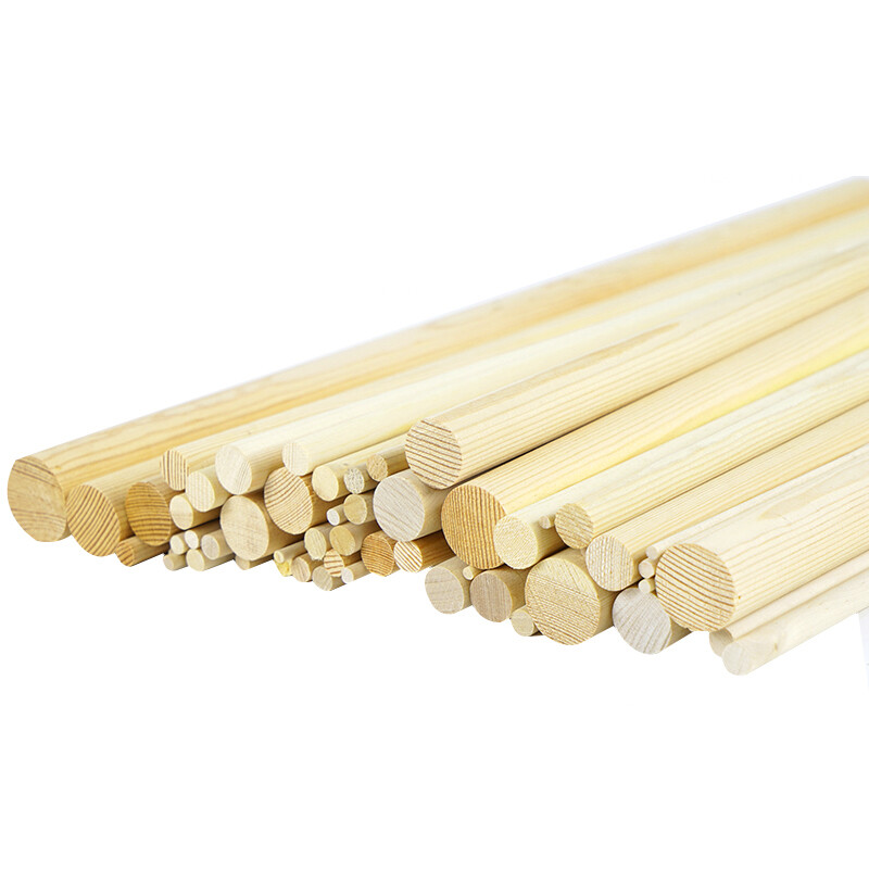 Rundstab Buche Ø 3 bis 50mm x 300mm, Holzrundstab, Rundstäbe Holzstab ...