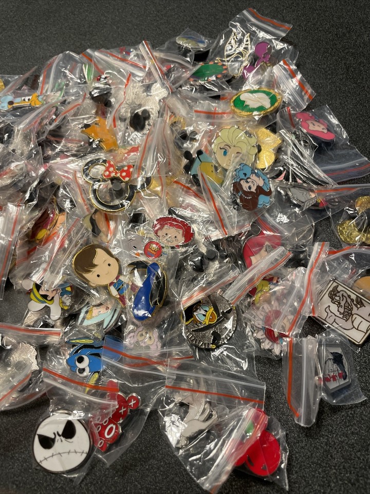 Disney Pin Lot Of 100 New U S A Seller | eBay
