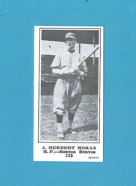 1915 M101-5 The Sporting News Reprint #122 J. Herbert Moran (Boston Braves) | eBay