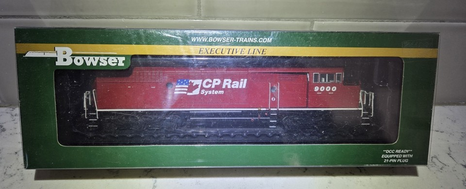 Bowser HO Scale CP Rail SD40-2F #9000 with DCC/Sound | eBay