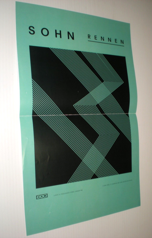 POSTER by SOHN rennen light a thousand fires under me the band tour ...
