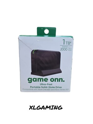 Game Onn Ultra-Fast Portable 1TB Solid-State Drive Xbox One X/S ...