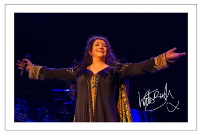 KATE BUSH SIGNED PHOTO PRINT AUTOGRAPH MUSIC LIONHEART HOUNDS OF LOVE ...