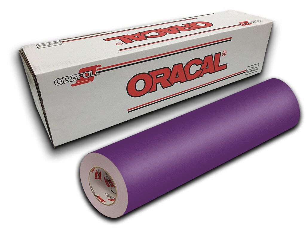 12" X 10yd - Violet Matte Oracal 631 Exhibition Cal Vinyl Roll | eBay
