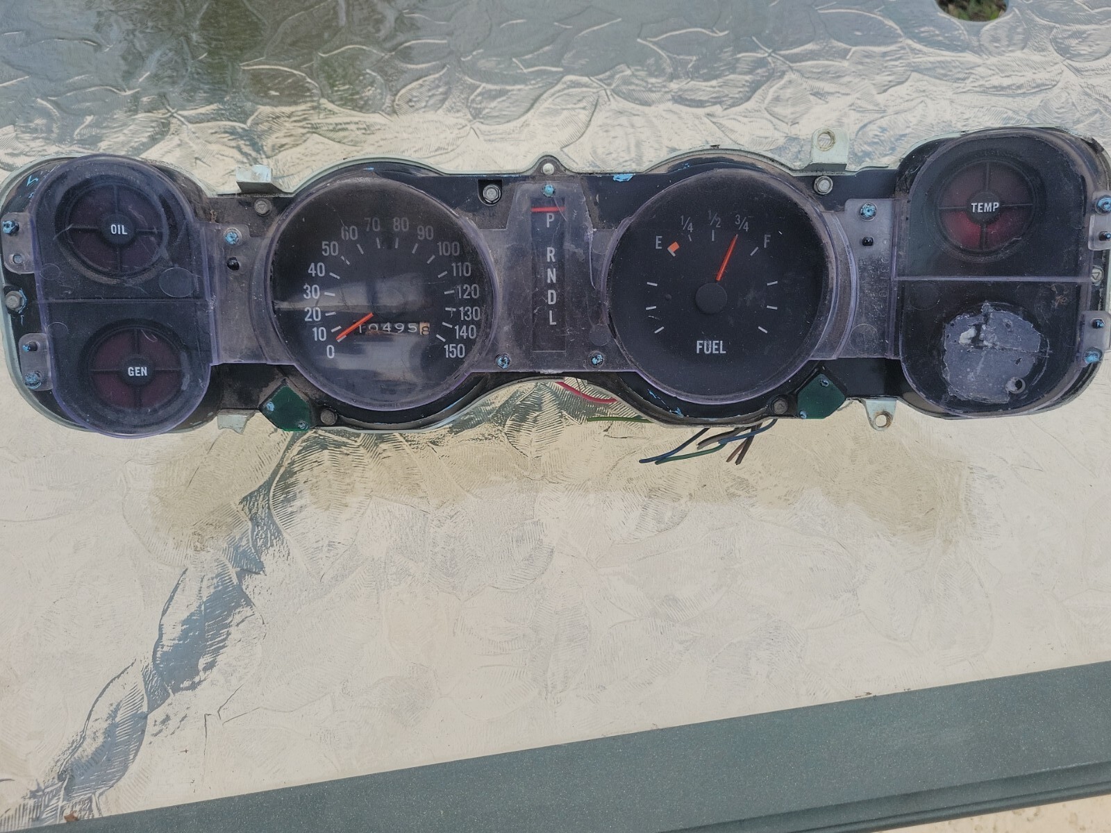 1970-1980 Camaro Gauges Gauge Cluster 150 mph speedometer 150 Speedo ...