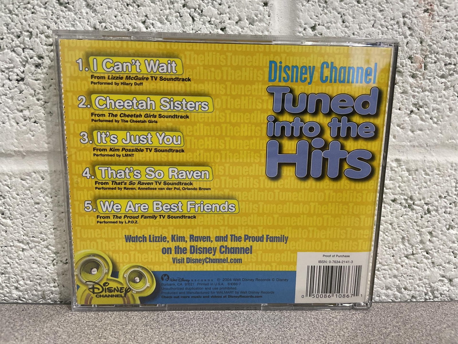 Disney Channel Tuned Into The Hits-Songs From The Hit TV Movies & Shows ...
