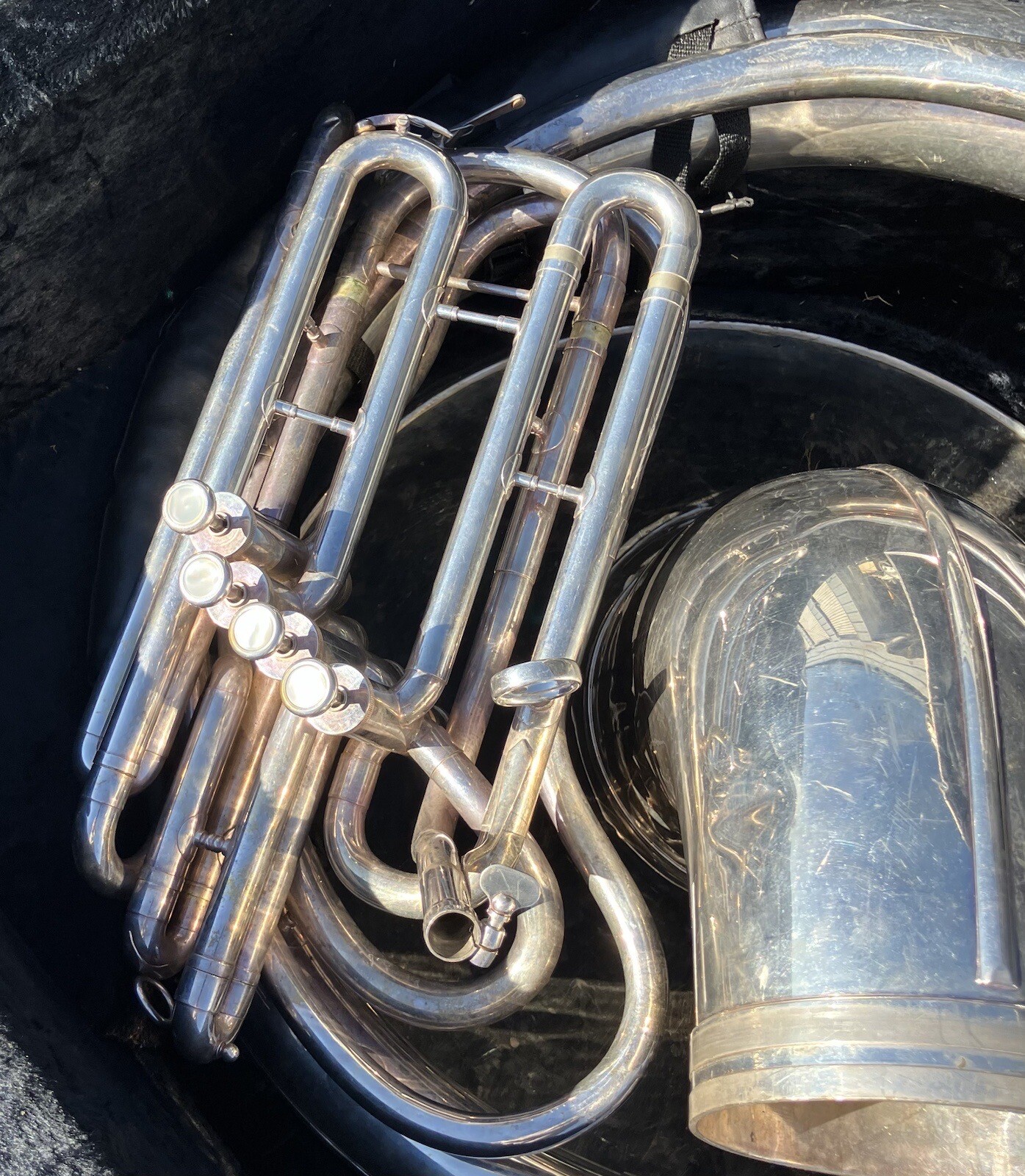 Mirafone/Miraphone #13004 4-Valve Sousaphone/Tuba Made in Germany w ...