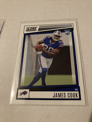 2022 Score Football #334 James Cook Rc Bills | eBay
