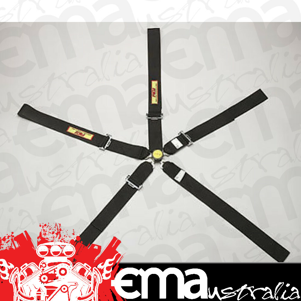 RCI RCI9210CD 5 Point Cam-Lock Racing Harness 3" Wide Pull Down Type ...