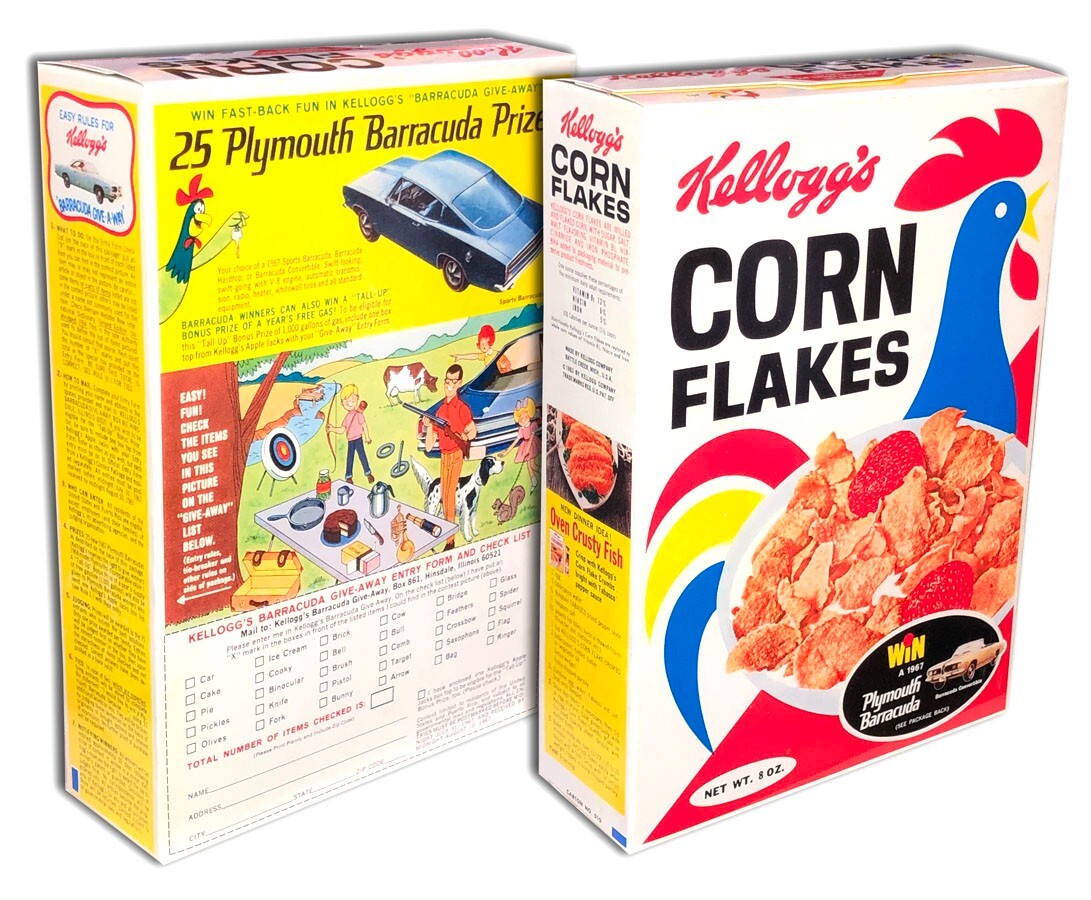 Corn Flakes Box Back Corn Flakes Boxes | Tycoon Packaging