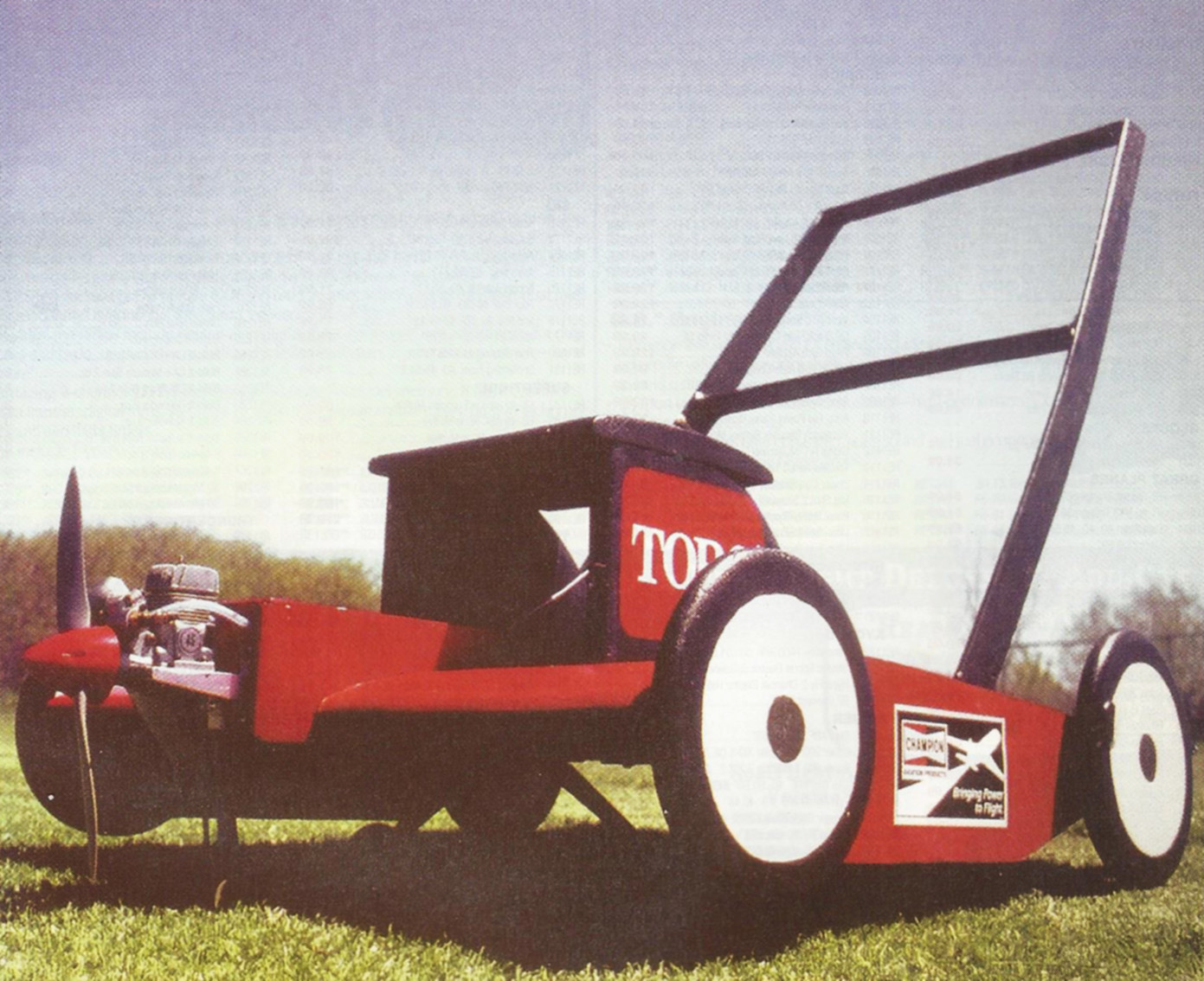 Cloud Clipper Flying Lawnmower Plans, Templates and Instructions 26ws ...