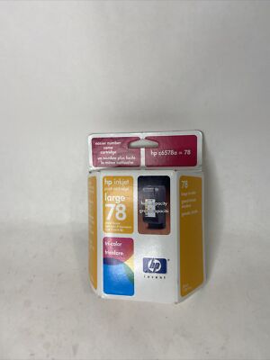 HP 78XL High Capacity Color Ink Cartridge Expired | eBay