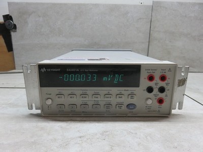 Keysight 34401A 6.5 Digit Bench Digital Multimeter | eBay