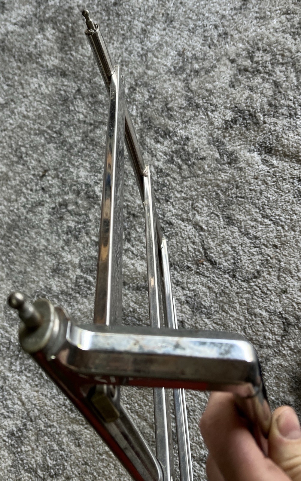 🔥Triumph TR6 4 Slat Luggage Rack Without Mounting Feet | eBay