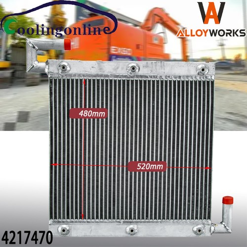 EXCAVATOR HYDRAULIC OIL COOLER FITS HITACHI MODEL EX60-1 EX60G EX60 ...