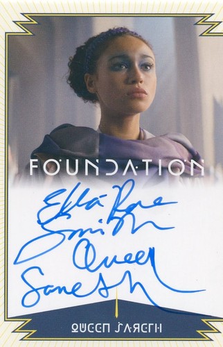 SCARCE VHTF Foundation S1&2 Inscription Autograph Ella-Rae Smith as ...