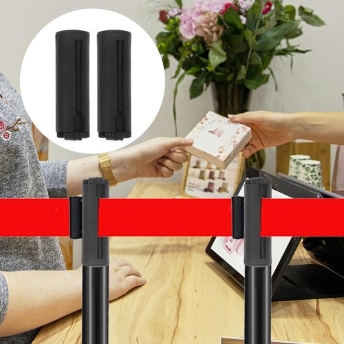 2 Pcs Barricade Strap End Moving Barrier Belt Magnetic Retractable | eBay