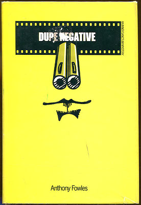 Dupe Negative M by Anthony Fowles-First U.S. Printing/DJ-1972 ...