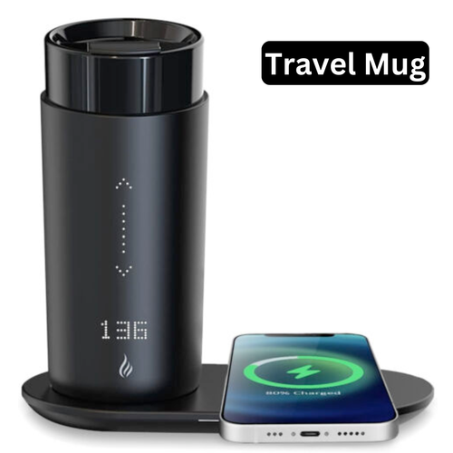 Temperature Control Travel Mug 12 oz, Self-Heating Coffee Mug App ...
