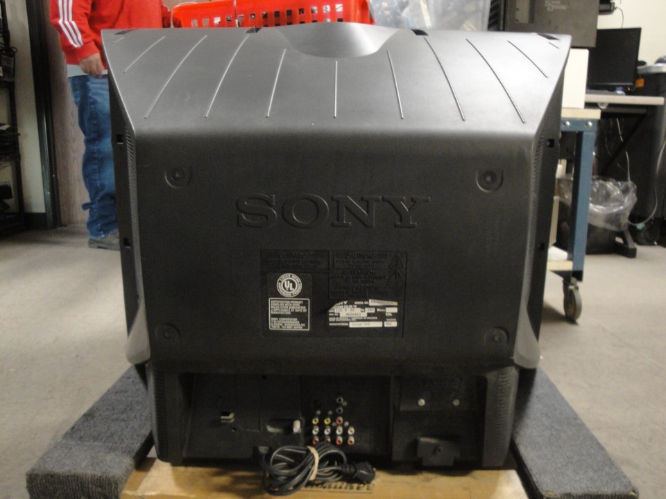 SONY TRINITRON KV-27FS120 27'' 480i WIDESCREEN CRT TV NO REMOTE FREIGHT ...
