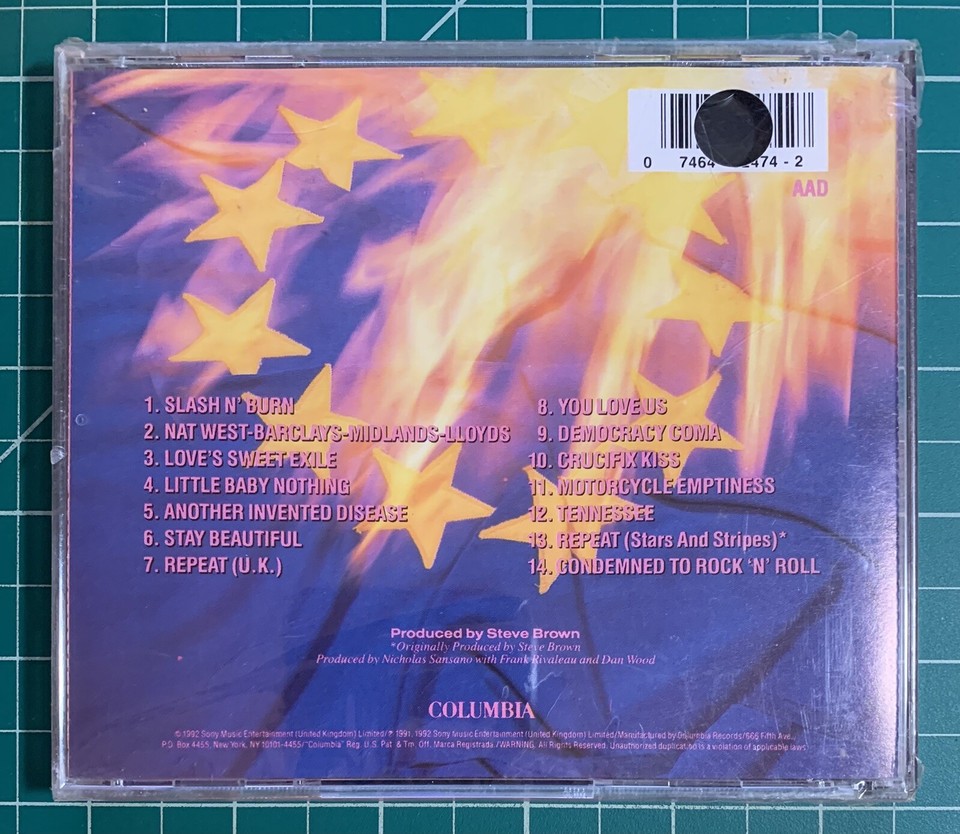 MANIC STREET PREACHERS - GENERATION TERRORISTS Brand NEW Sealed CD ...