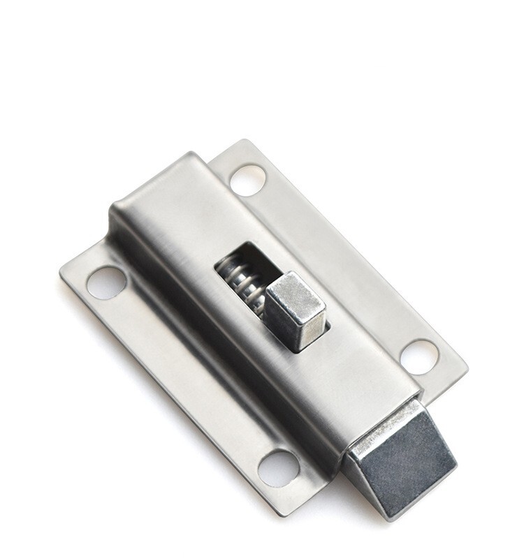 Door Bolt Fittings 2-Pack Spring Latch Door Bolts - Stainless Steel ...