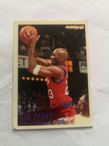 Carte Nba Collection Fleer 94 95 #175 76ers Tim Perry | eBay