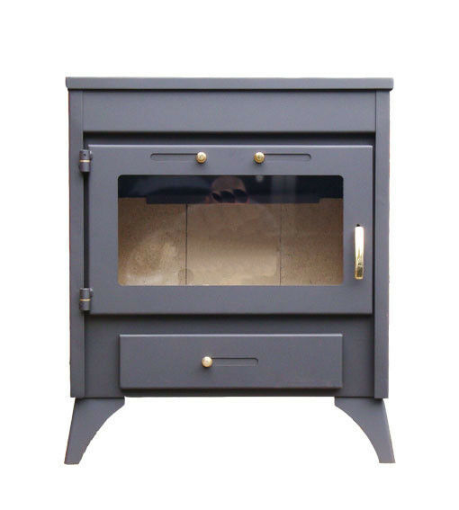 Wood Burning Multi fuel Stove Modena 20kw Wood Burner Modern Stoves ...