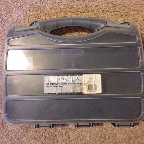 Craftright 30 Compartment Organiser Double Sided Case | eBay Australia